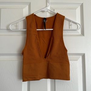 Urban Outfitters | Tops | Urban Outfitters Seamless Plunging Bra Top ...